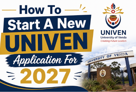 How To Start A New UNIVEN Application For 2027 - Admissions