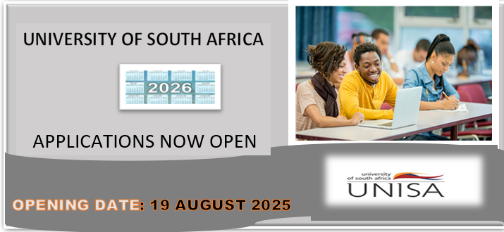 UNISA 2026 Application Dates - www.unisa.ac.za - Apply Online for ... UNISA 2026 Application Dates - www.unisa.ac.za - Apply Online for ...